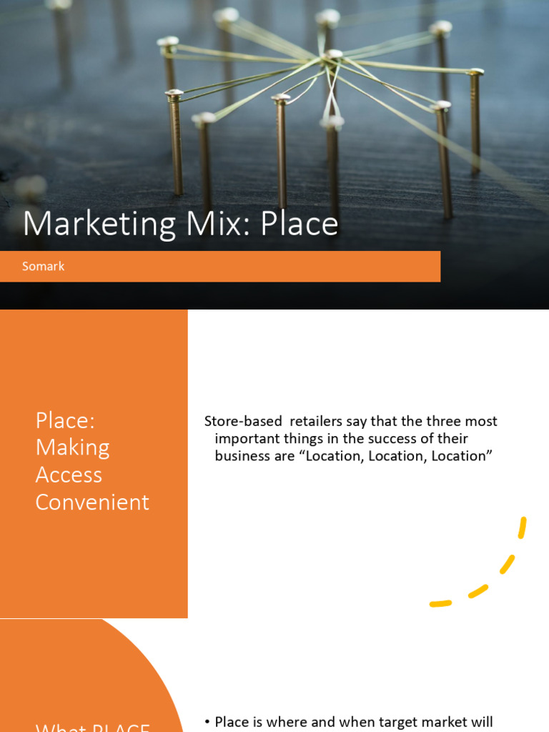 Marketing Mix - Place | PDF