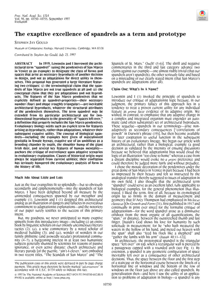 gould-1997-the-exaptive-excellence-of-spandrels-as-a-term-and-prototype ...