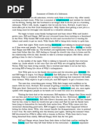 Summary of Death of A Salesman, ACT 1 | PDF