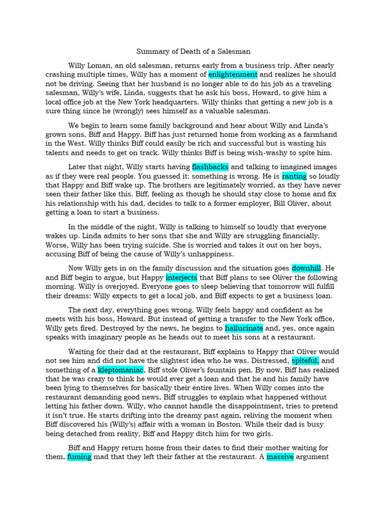 DEATH-OF-A-SALESMAN | PDF