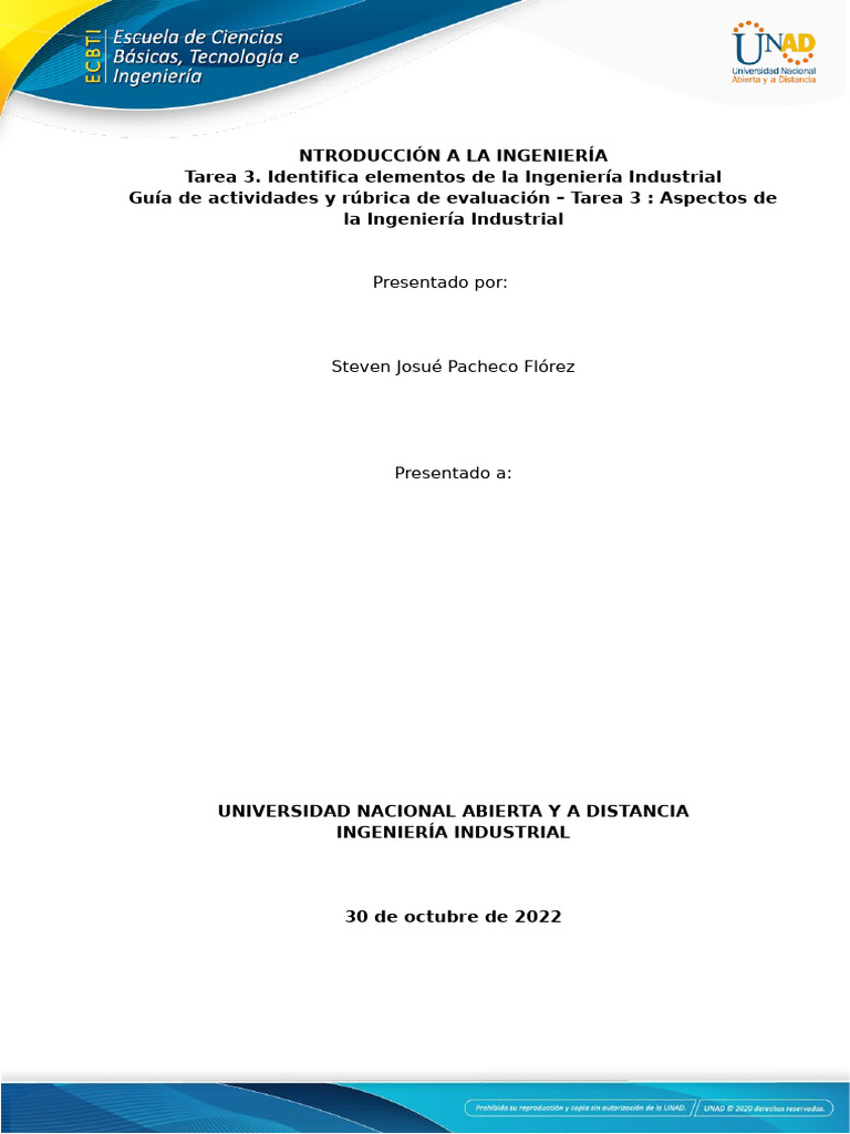Anexo 5 - Guía para El Desarrollo de La Tarea 3 (Ejercicios Ejemplo) | PDF | Ingeniería ...