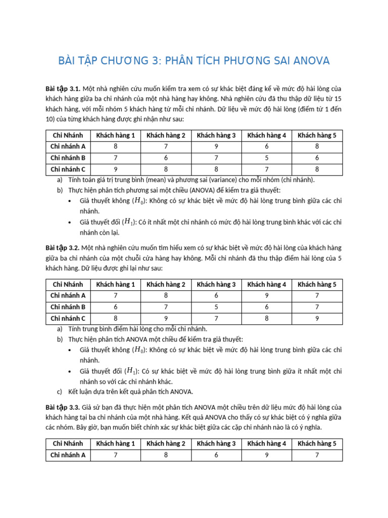 Bai Tap Chuong 3 - YEN | PDF