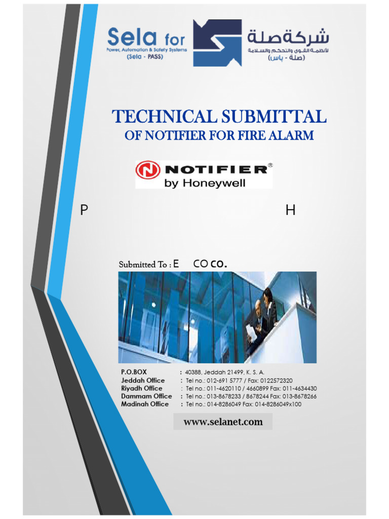Technical Submittal of Notifier - Rev3 | PDF | Computing | Electrical Engineering