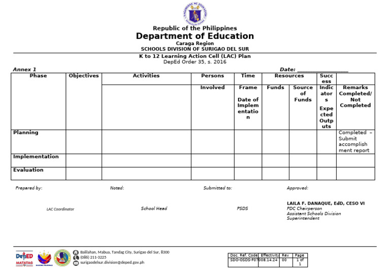 LAC-Plan-Template-v2 | PDF