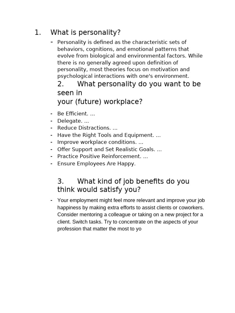 What Is Personality | PDF | Self-Improvement | Science & Mathematics