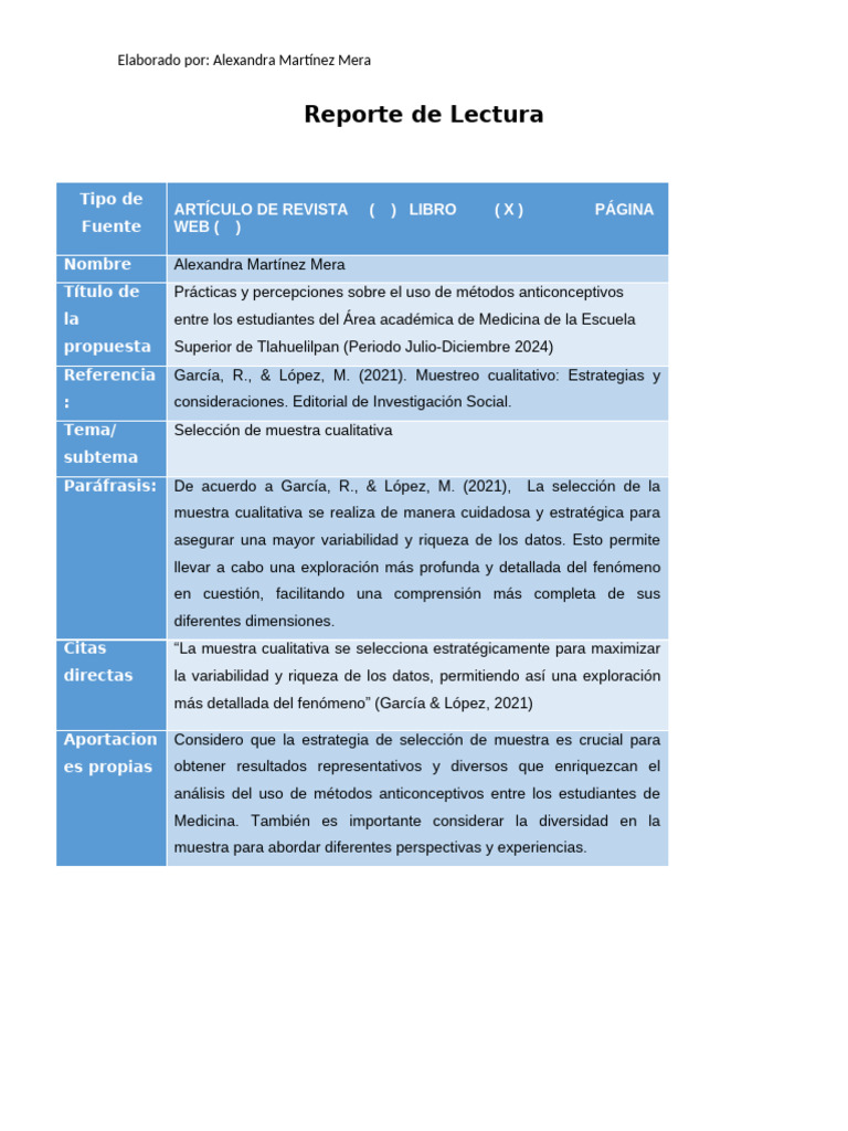 Reporte de Libro | PDF