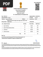 ITI Electrician Mark Sheet - Aug 2023 | PDF