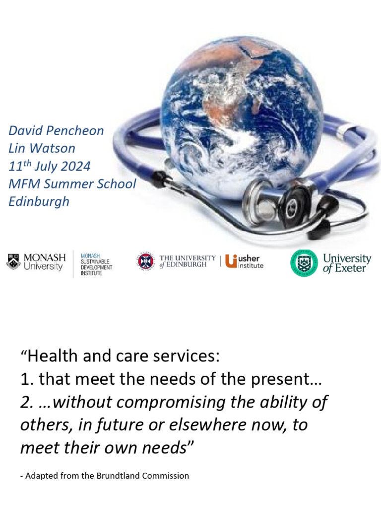 Family Medicine PENCHEON WATSON | PDF | Climate Change | Greenhouse Gas