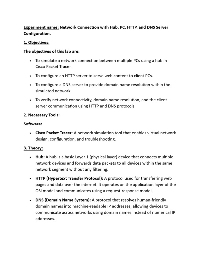 Experiment Name-02 Lab2 | PDF | Computer Network | Domain Name System