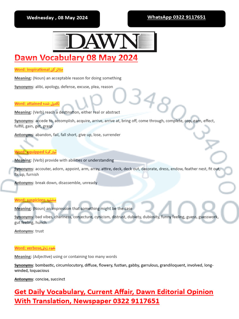 08 Vocabulary n-5 | PDF