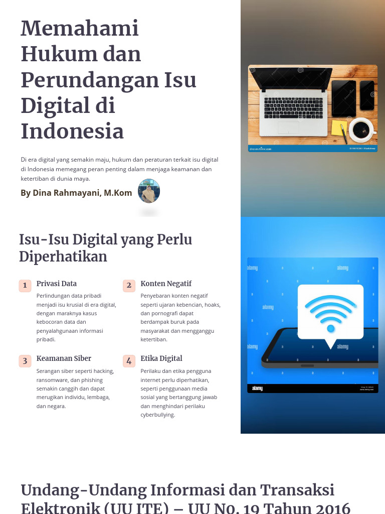 Memahami Hukum Dan Perundangan Isu Digital Di Indonesia | PDF | Ilmu Sosial | Hukum