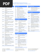 Excel VBA Master Keyboard Shortcuts Cheat Sheet - ExcelVbaIsFun | PDF | Microsoft Excel ...