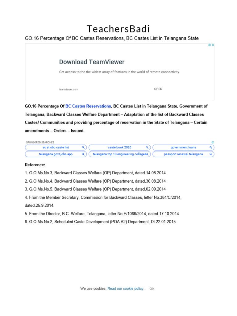 Caste Categories | PDF | Social Groups Of India | Politics Of India