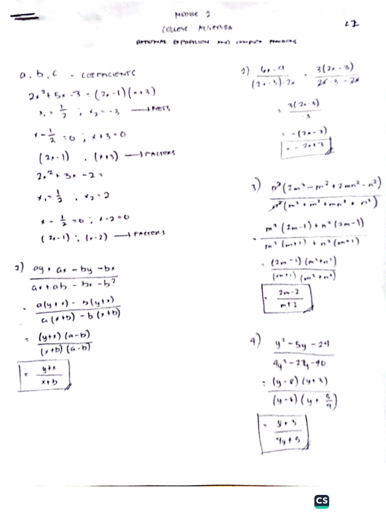 Math030collegealgebra M2 | PDF