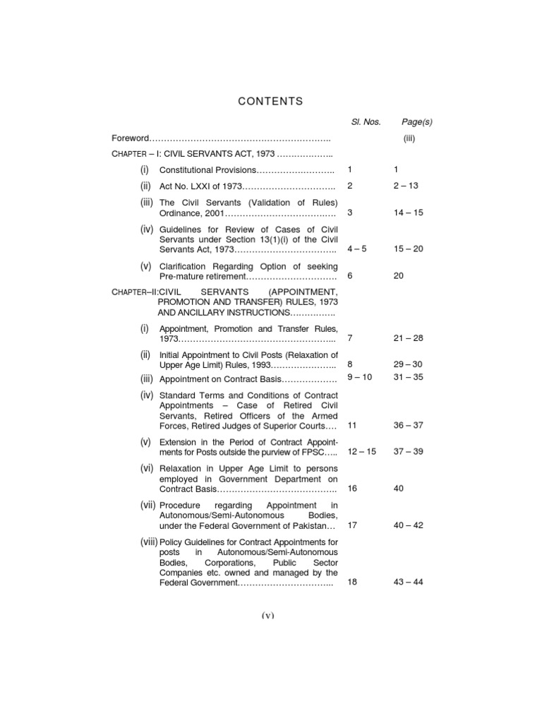 Civil Service Manual | PDF | Federal Government Of The United States ...