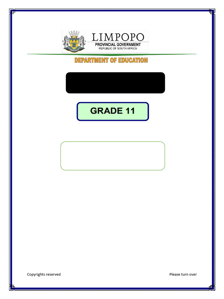 PhySc Grade 11 P1 MEMO | PDF | Force | Physics
