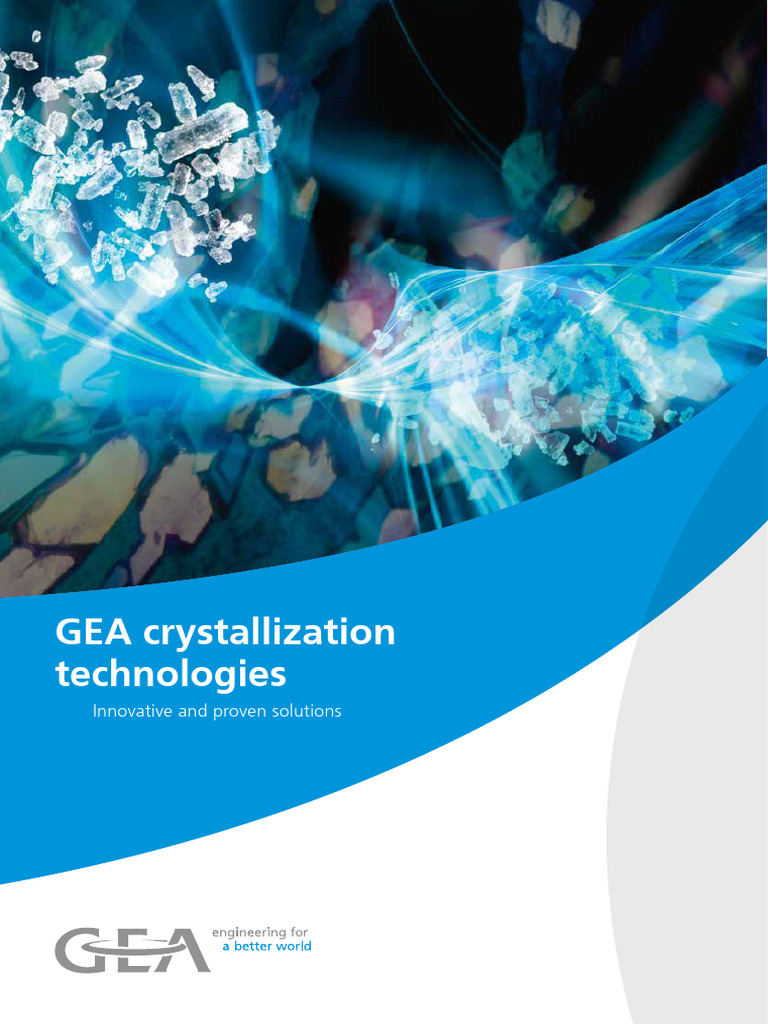 GEA | PDF | Crystallization | Chemical Substances