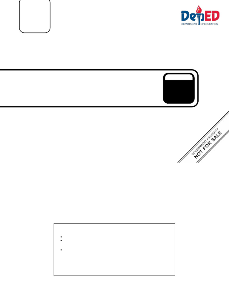 LE - Q3 - English 4 - Lesson 3 - Weeks 3-5 | PDF | Nonverbal Communication