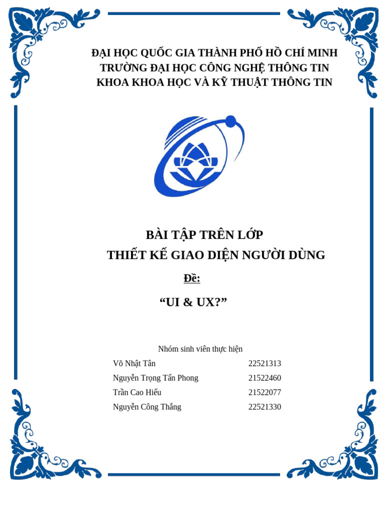 UIT Template | PDF
