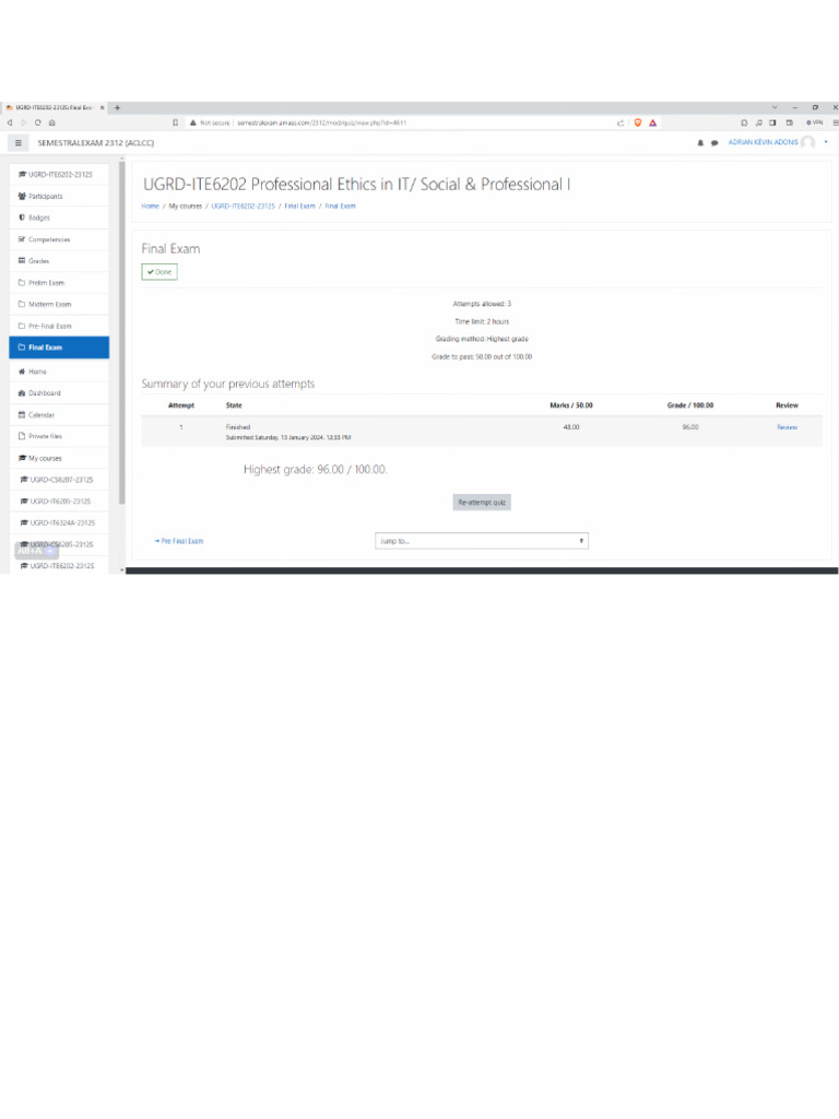 professional ethics in IT activity 1 part 2 | PDF