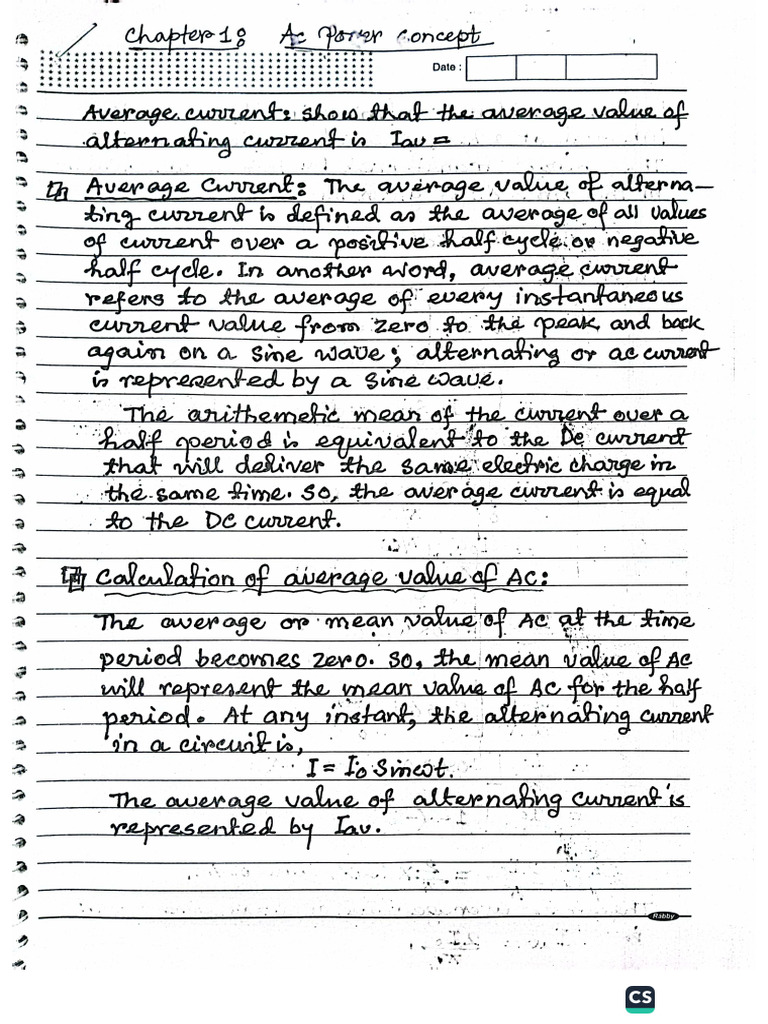 Circuit-II, Chapter 1 (Saiful Sir) | PDF
