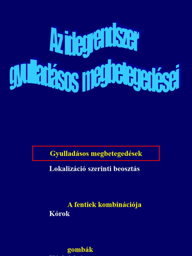 Gyulladás | PDF