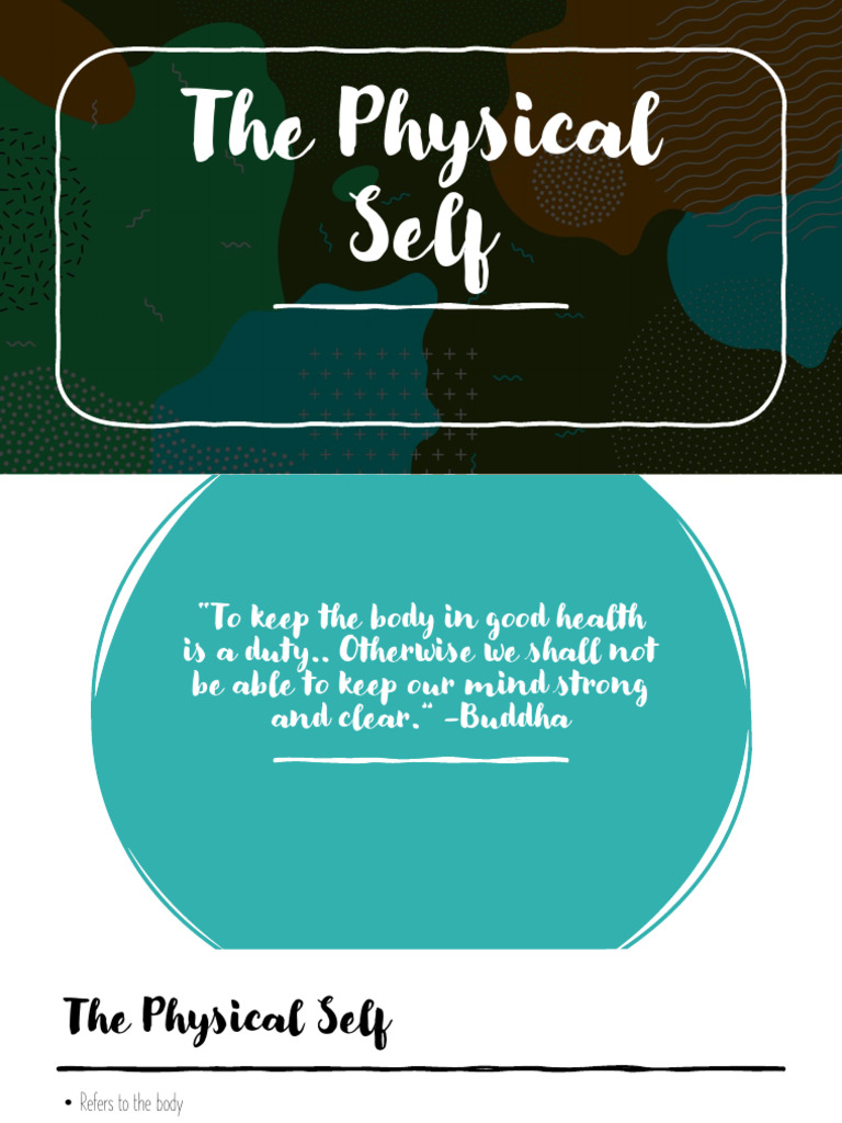 Lesson 1 The Physical Self | PDF | Body Image