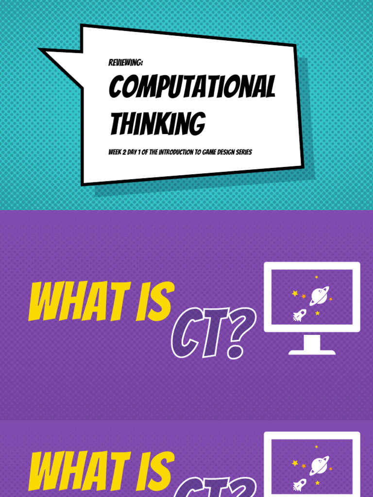 Critical Review in Computational Thinking | PDF | Algorithms | Thought