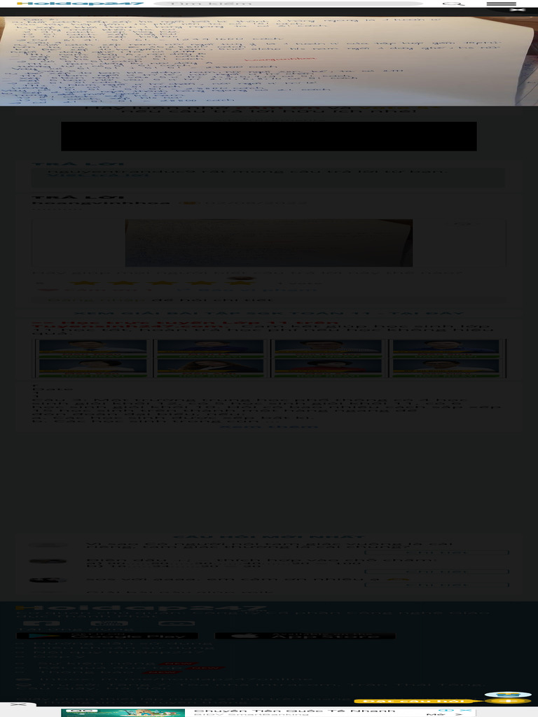 TR L I: Bài T PD NG Hoán V | PDF