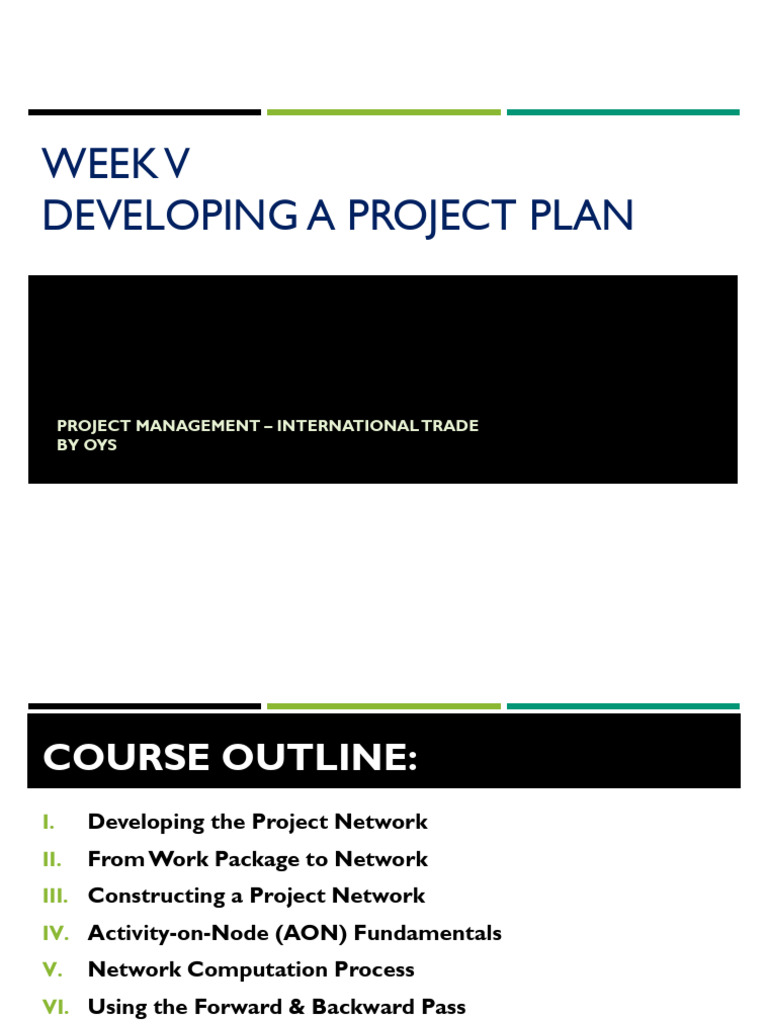 Materi Minggu 5 - Developing Project Plan - Coret2 | PDF | Applied Mathematics
