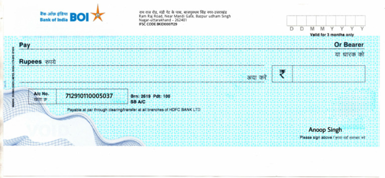 Cheque | PDF