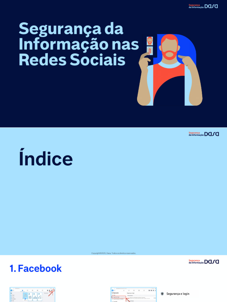 Cartilha Redes Sociais | PDF | Autenticação | Facebook