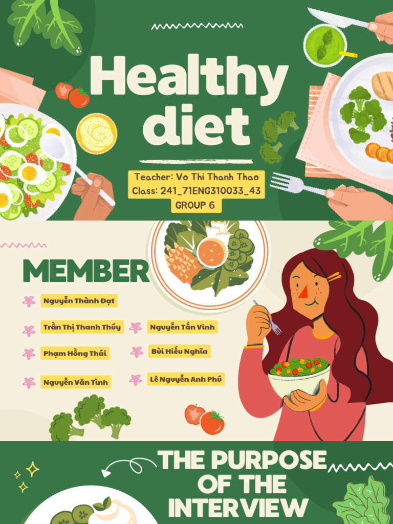 Healthy Diet | PDF | Self-Improvement