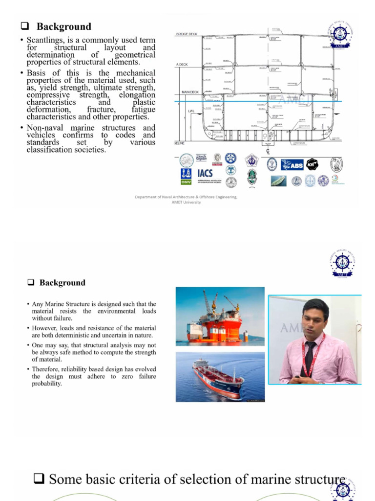 Loads On Ships and Marine Structures | PDF