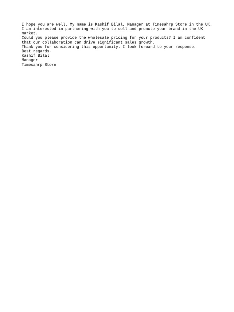 Short Template | PDF