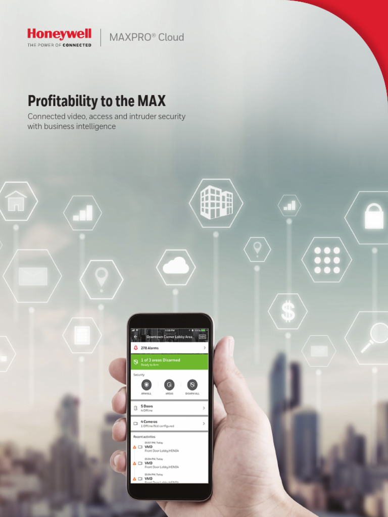 MAXPRO Cloud Dealer Brochure | PDF | Cloud Computing | Windows Vista