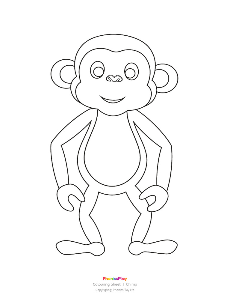 Printables Colouring Chimp | PDF