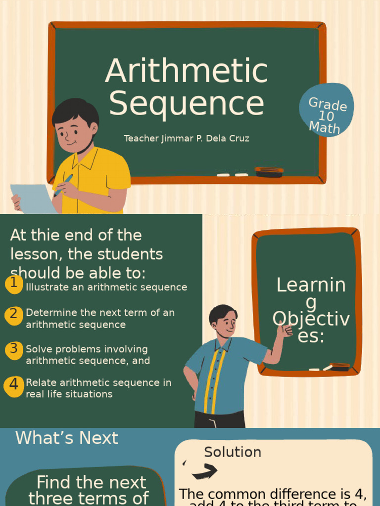 Arithmetic Sequence | PDF | Mathematics