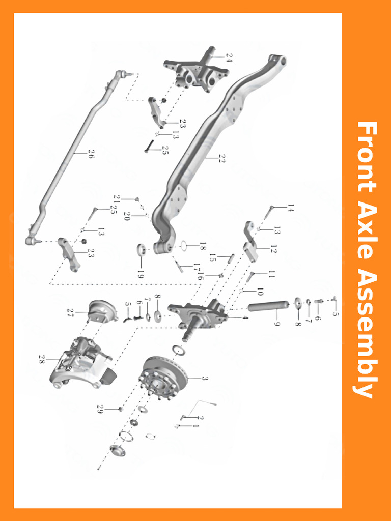 Front Axle Assy. | PDF