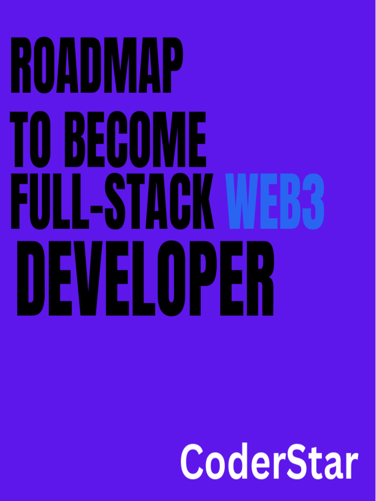 Web3 Roadmap PDF | PDF | Business | Technology & Engineering