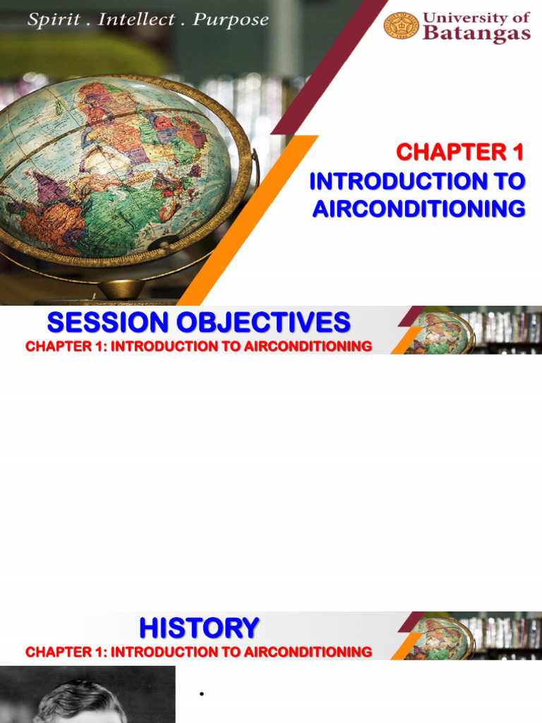 Chap1 Introduction | PDF | Air Conditioning | Building Engineering