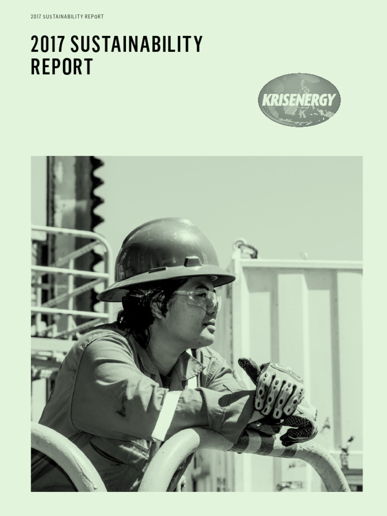 2017 KrisEnergy Sustainability Report | PDF | Energy Conservation ...