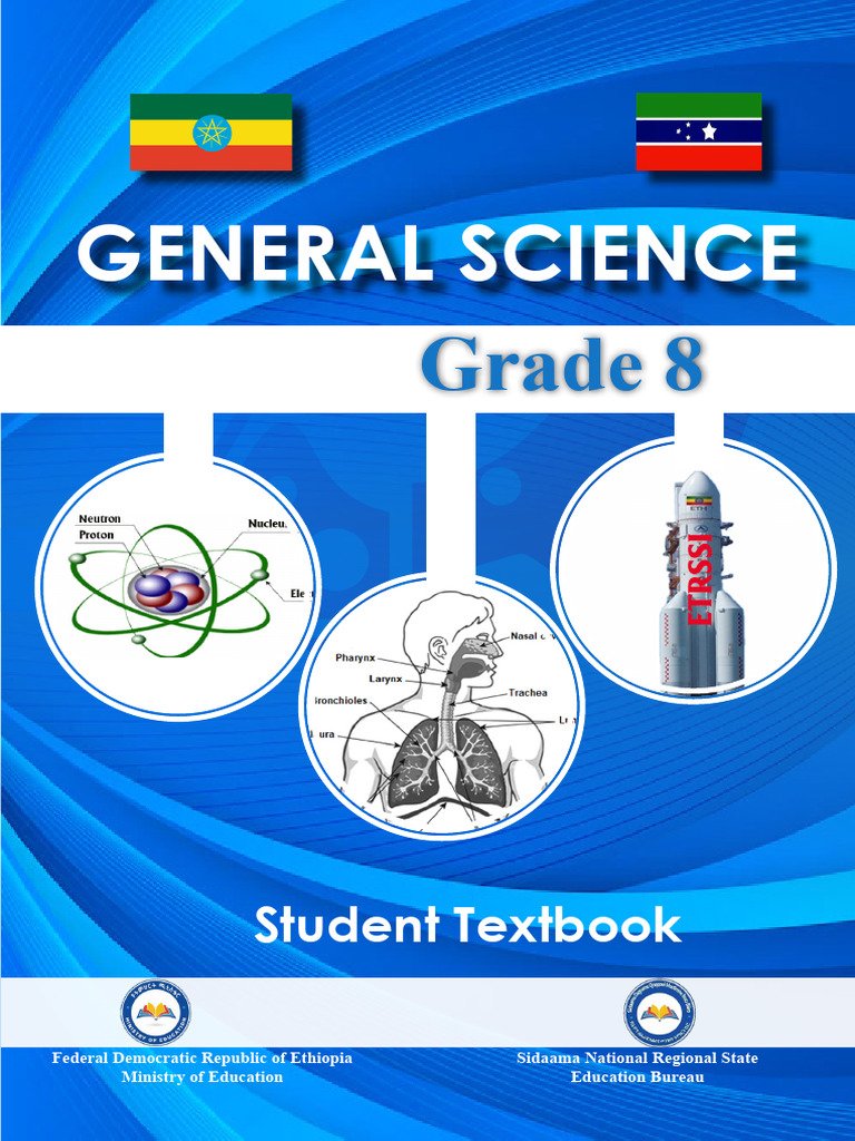 General Science G8 Text Book | PDF | Matter | Atoms