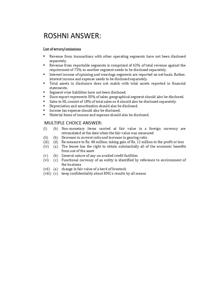 Roshni Solution | PDF
