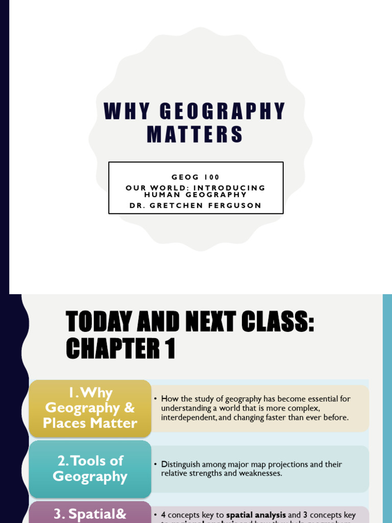 Geo Chapter 1 | PDF | Geography | Liberal Arts Education