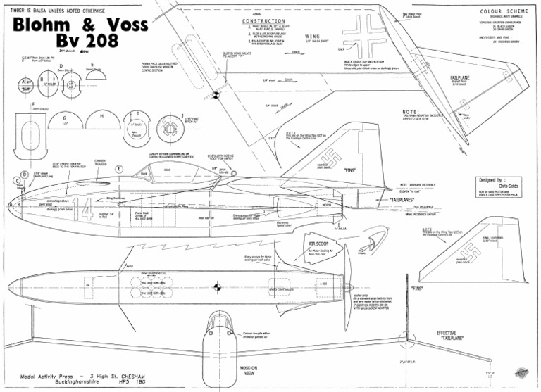 Blohm Und Voss BV 208 | PDF