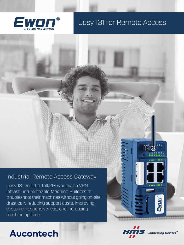 [Brochure] [Ewon] Cosy 131 | PDF | Security | Computer Security