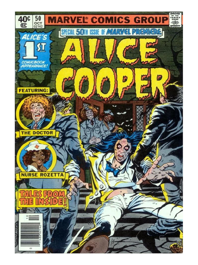 ALICE COOPER - Marvel Premiere #50 (1979) | PDF