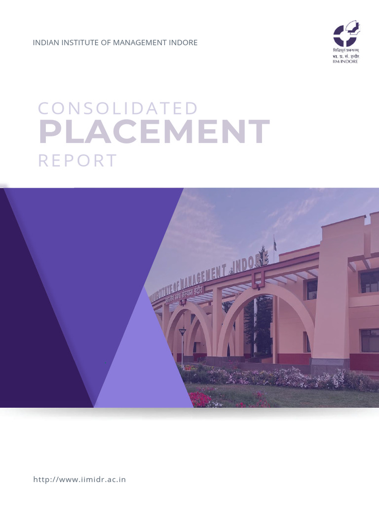 IIM Indore Placement Report 2024 | PDF | Vocational Education | Higher ...