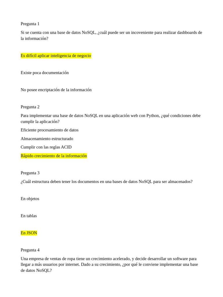 Visualizadorde Big Data LVL 3 Leccion 2 | PDF | Bases de datos | No Sql